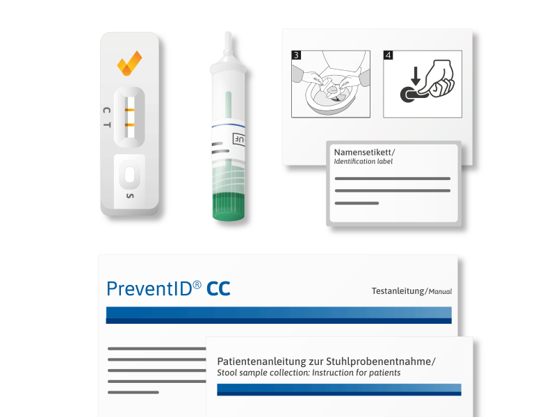 Der Schnelltest für zu Hause ( Beispiel)